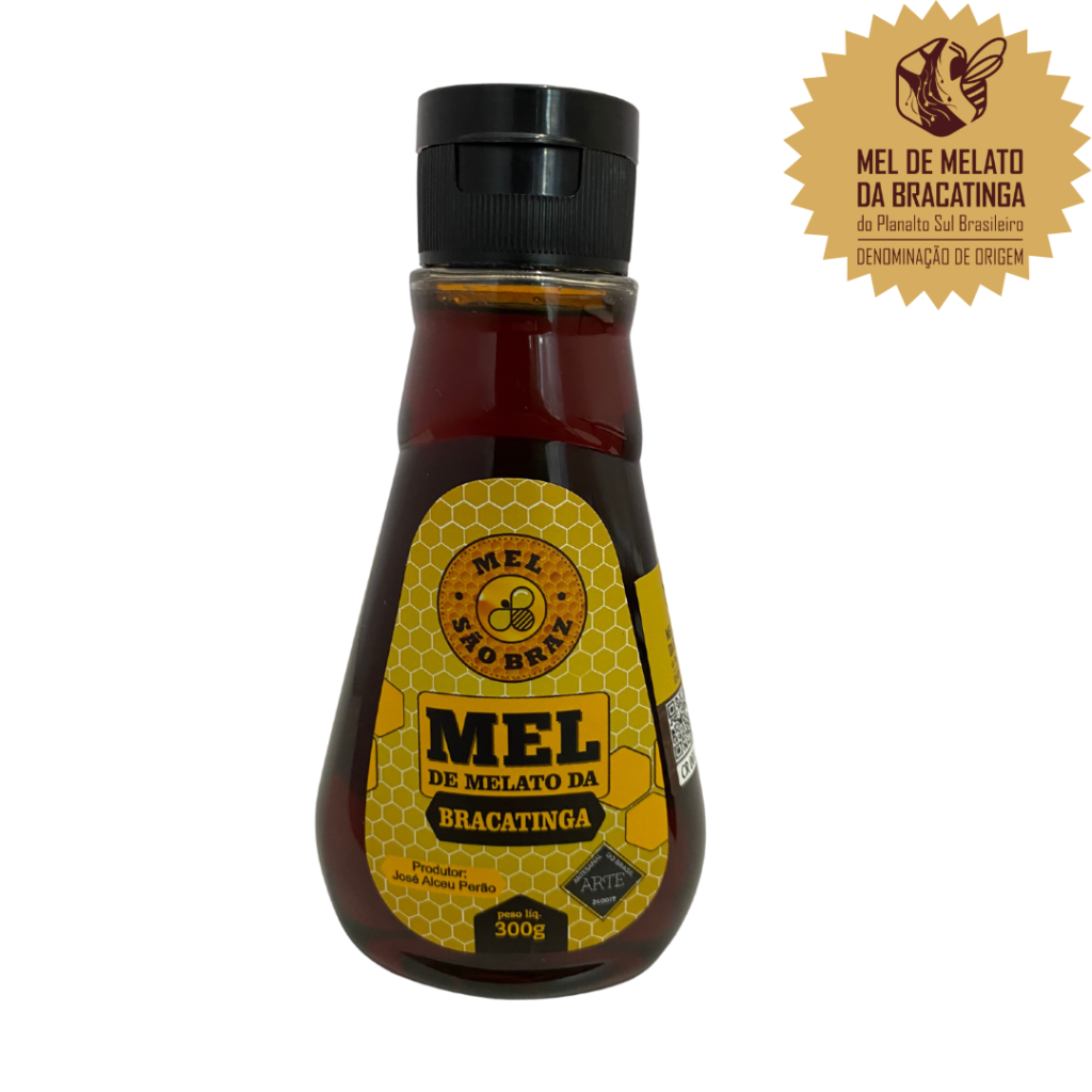 Mel de Melato Bracatinga 300g – Mel São Braz – Mel de Santa Catarina