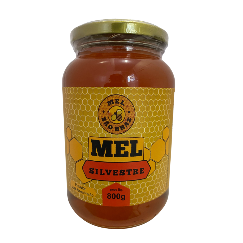Mel Silvestre 800g – Mel São Braz – Mel de Santa Catarina