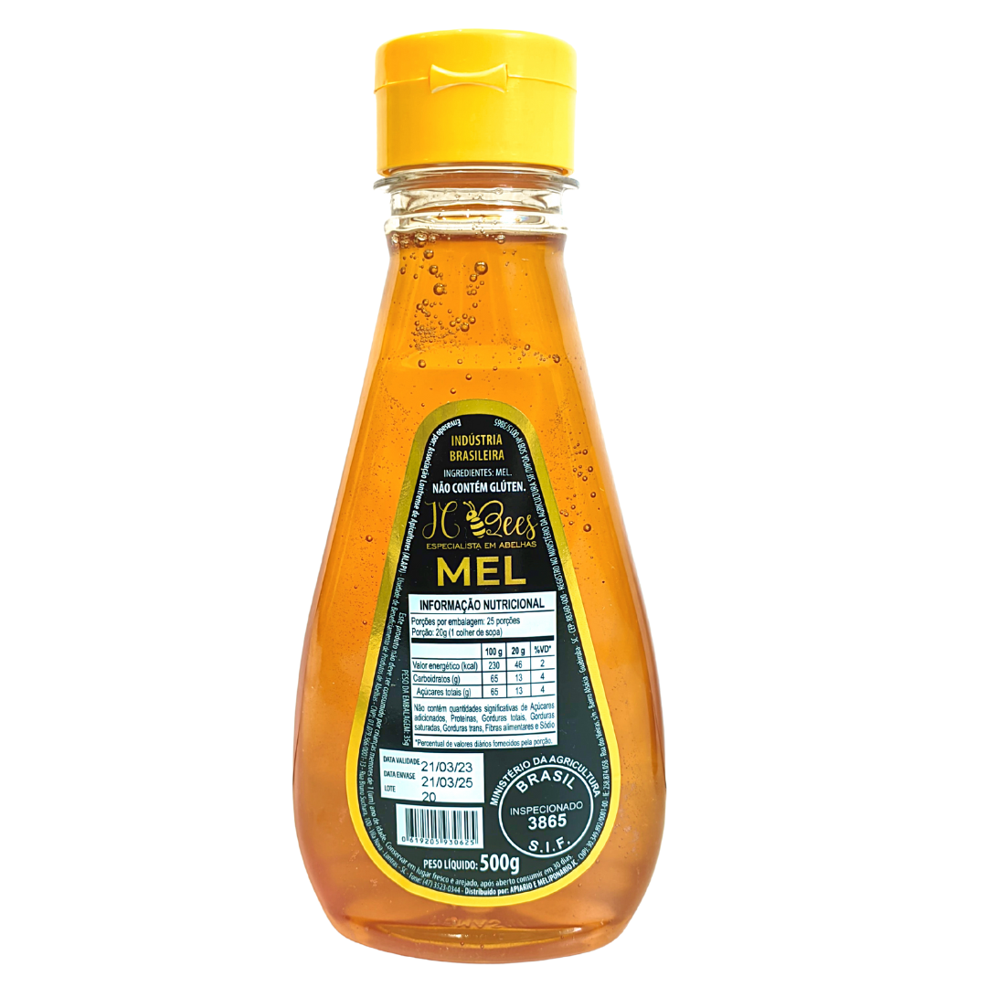 Mel silvestre 500g – JC Bees – Mel de Santa Catarina